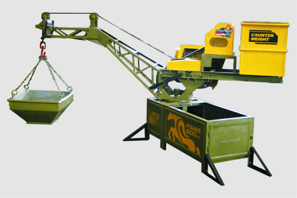 Mini Krane - 300 kg - TEJUS Centering & Construction Equipments Pvt. Ltd.